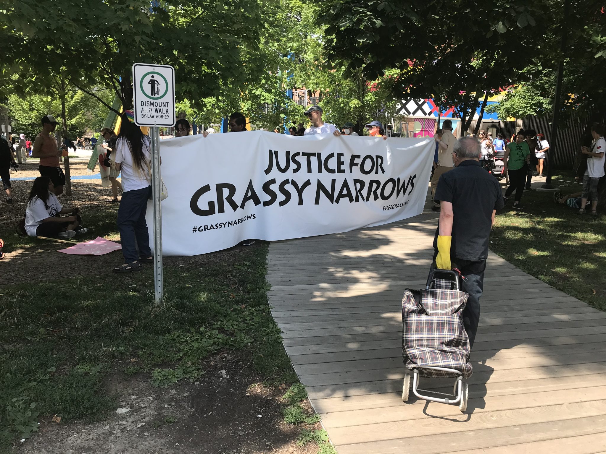 Grassy Narrows Demonstration 2022: A Report | Darshan Maharaja